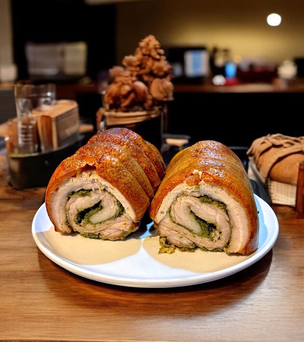 Porchetta With Chimichuri Stuffing – ScoopTherapy